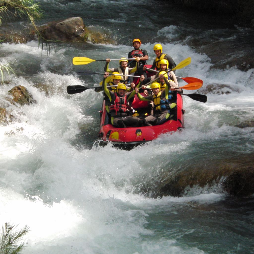 Rafting - Deportes de aventura en Montanejos - Castellón